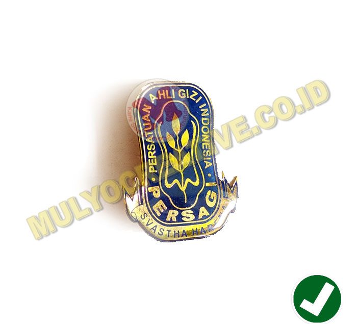 Pin Persagi Lencana Pin Persatuan Ahli Gizi Indonesia Ukuran Besar ...