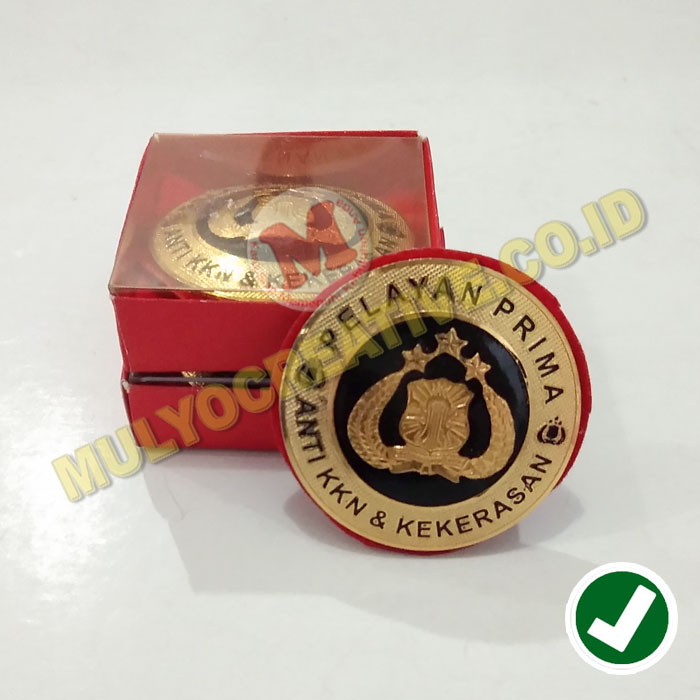 Jual Dan Sedia Pin Lencana Pelayanan Prima POLRI - Pin Eksklusif POLRI ...