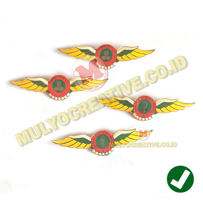 Lencana Wing Gerakan Pramuka Wing Pramuka Warna Kuning Murah | pesan ...