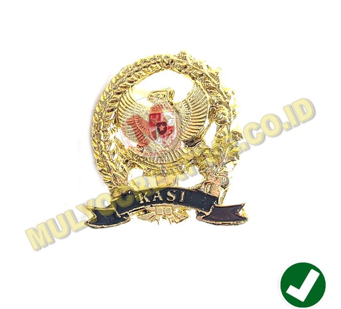 Pin Kasi Perangkat Desa Pin Kasi Desa Model Padi Dan Kapas Murah ...