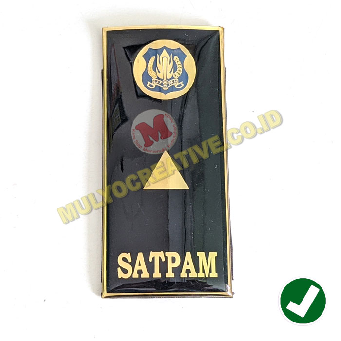 Evolet Akrilik Satpam Gada Utama Evolet Pangkat Satpam Murah – TINGKAT ...
