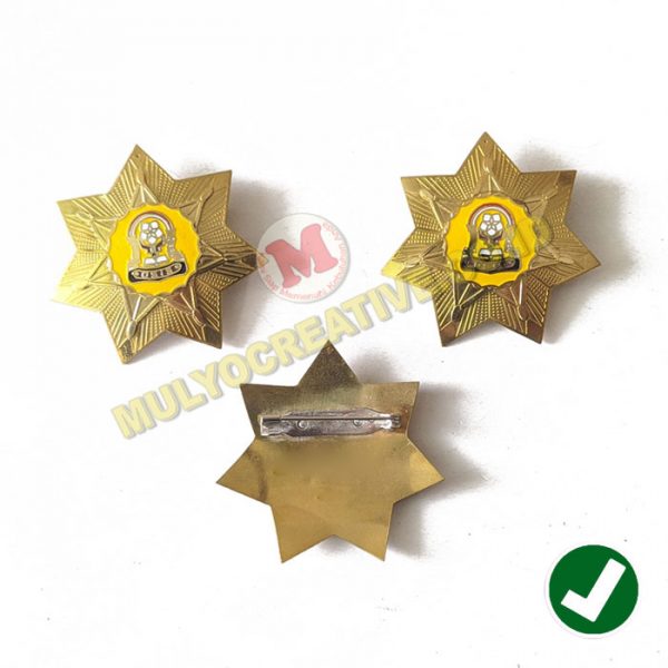 Pin Bross OSIS Bentuk Bintang – Bross Pengurus OSIS Sekolah | pesan pin ...