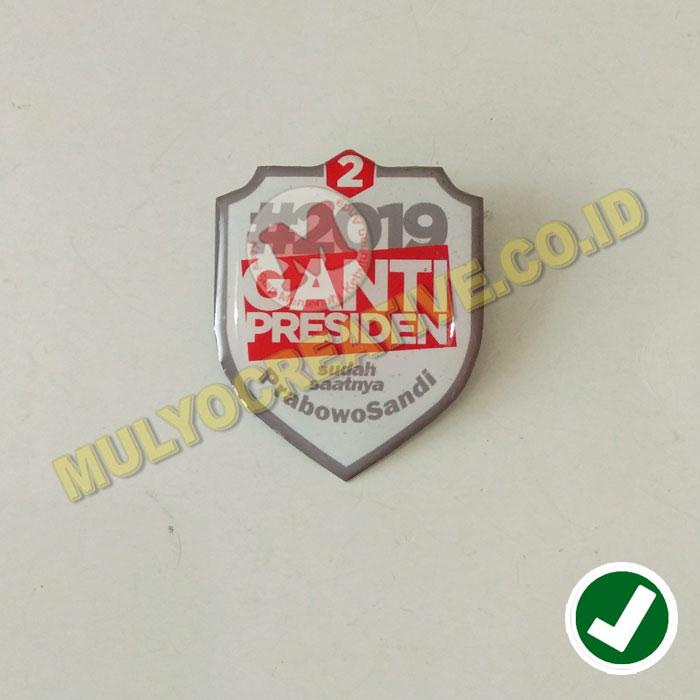 Jual Lencana, Bros, Badges, Pin Kampanye Pilpres 2019 – Kampanye ...