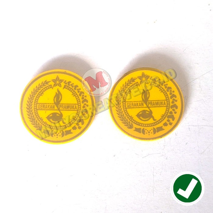 Beli Emblem Tanda Topi Pramuka Penegak Putri Warna Kuning | pesan pin ...