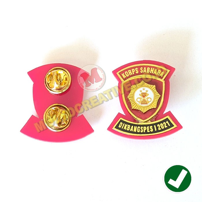 Pesan Pin Logo Korps Sabhara Atribut Seragam Kerja Custom | pesan pin ...