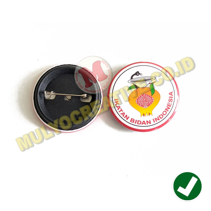 Bros Ikatan Bidan Indonesia Pin Logo IBI Murah | pesan pin enamel ...
