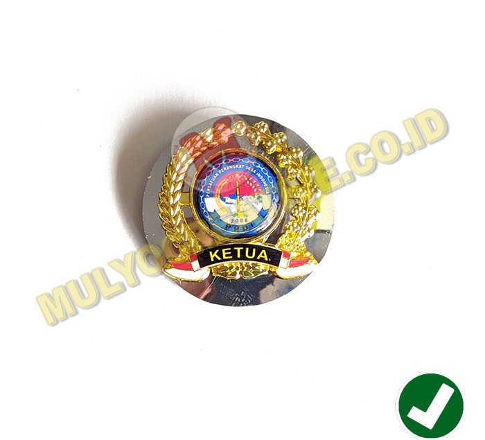 Lencana PPDI Ketua Pin Perangkat Desa PPDI Ketua Murah – Peniti – pesan ...
