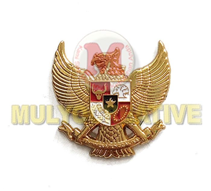 Buat Lencana Pin Garuda Paskibra Bahan Logam Kuningan Harga Murah ...