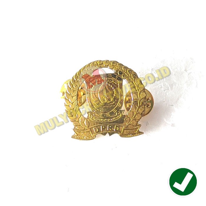Jual Spesial Pin DPRD Padi Kapas Lencana Logo DPRD Riau – Pengait Jarum ...