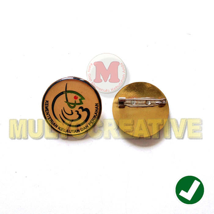 Pin Kementrian Kelautan & Perikanan | pesan pin enamel lencana pin ...