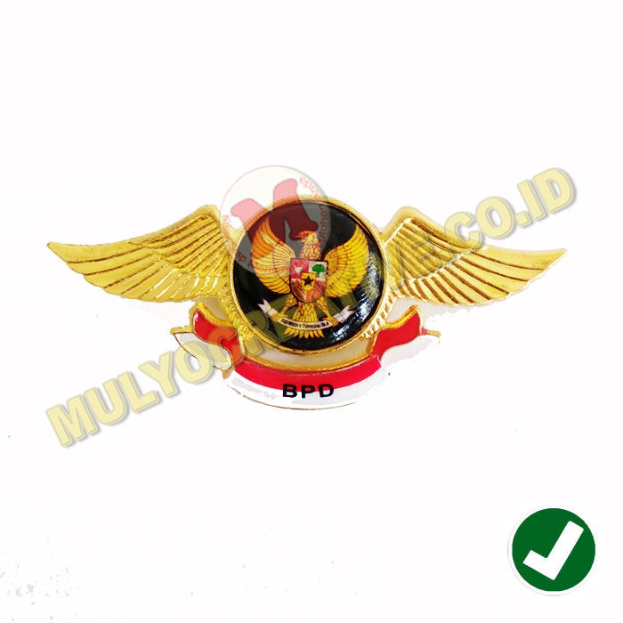 Pin Wing Perangkat Desa Wing Logo BPD Badan Permusyawaratan desa ...