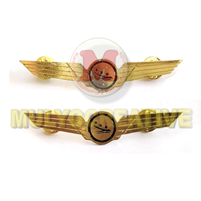 Jual Wing Atribut Sekolah Penerbangan Desain Custom | pesan pin enamel ...