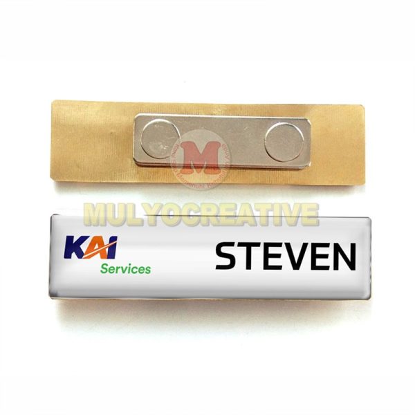 Tipe 3 Papan Nama Dada Kai Nametag – Name Tag Kai Kereta Api | pesan ...