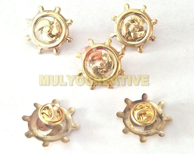 Pesan Pin Krah Copsteken Pelayaran Pin Kerah Monogram 2.5Cm | pesan pin ...