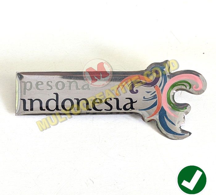 Pin Pesona Indonesia – Pin Logo Pesona Indonesia Lapis Fiber – pesan ...