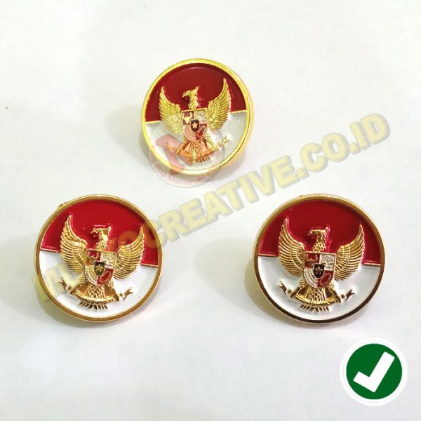 Pin Garuda Paskibra Bahan Logam Kuningan | pesan pin enamel lencana pin ...